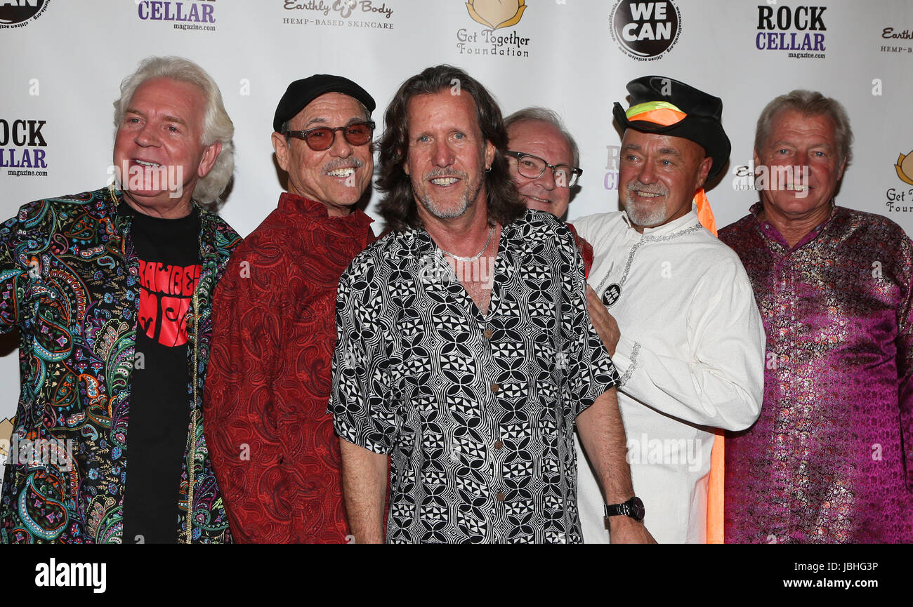 LOS ANGELES, CA June 10- Ed King, Jon Walmsley, Marty Katin, Gene ...