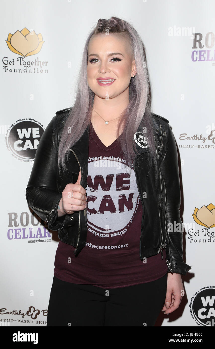LOS ANGELES, CA June 10- Kelly Osborne, at The Care Concert - There's ...