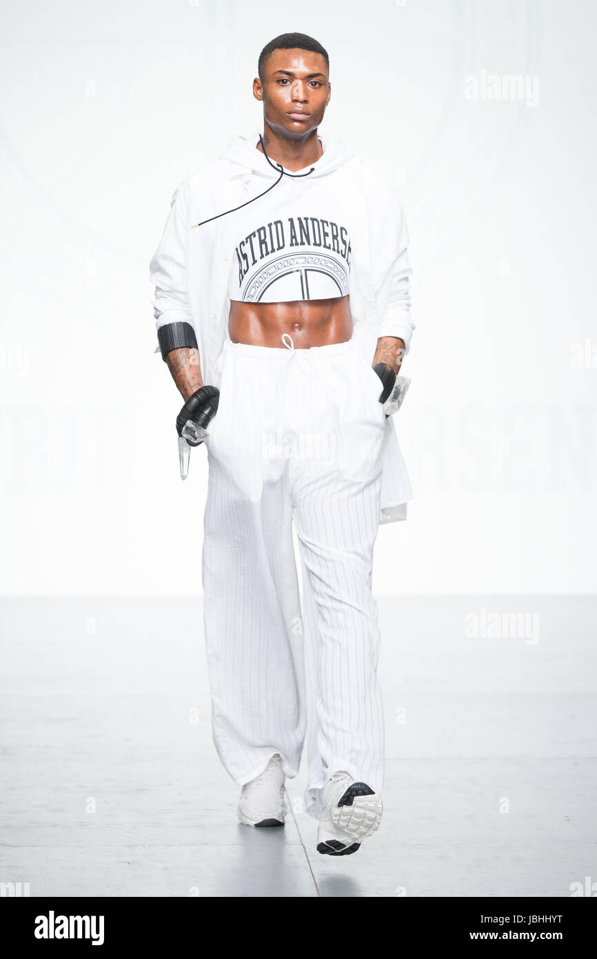 180 The Strand, London, UK. 11th June 2017. Astrid Andersen shows her ...