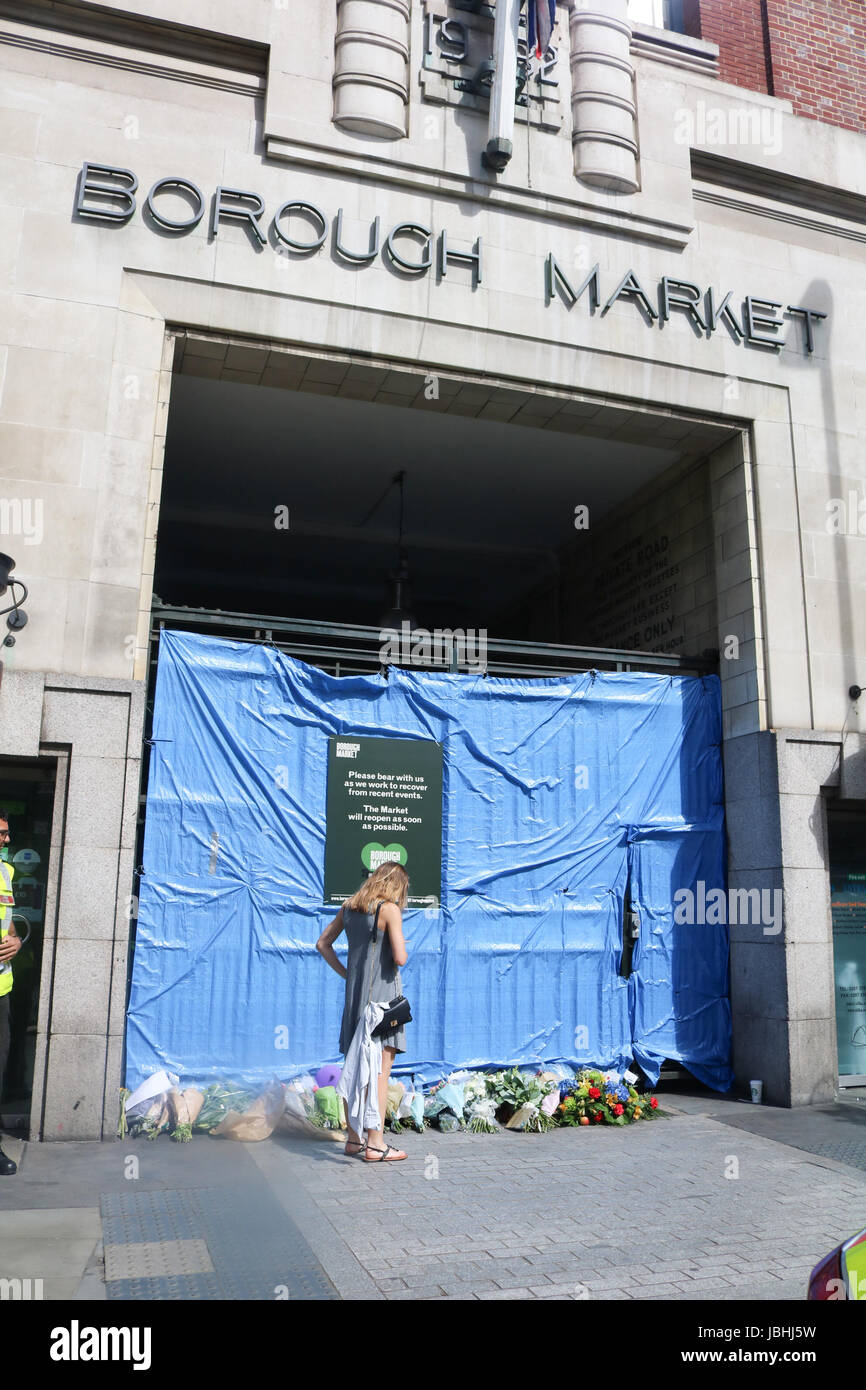 Terror attack on bridge borough market hi-res stock photography and ...
