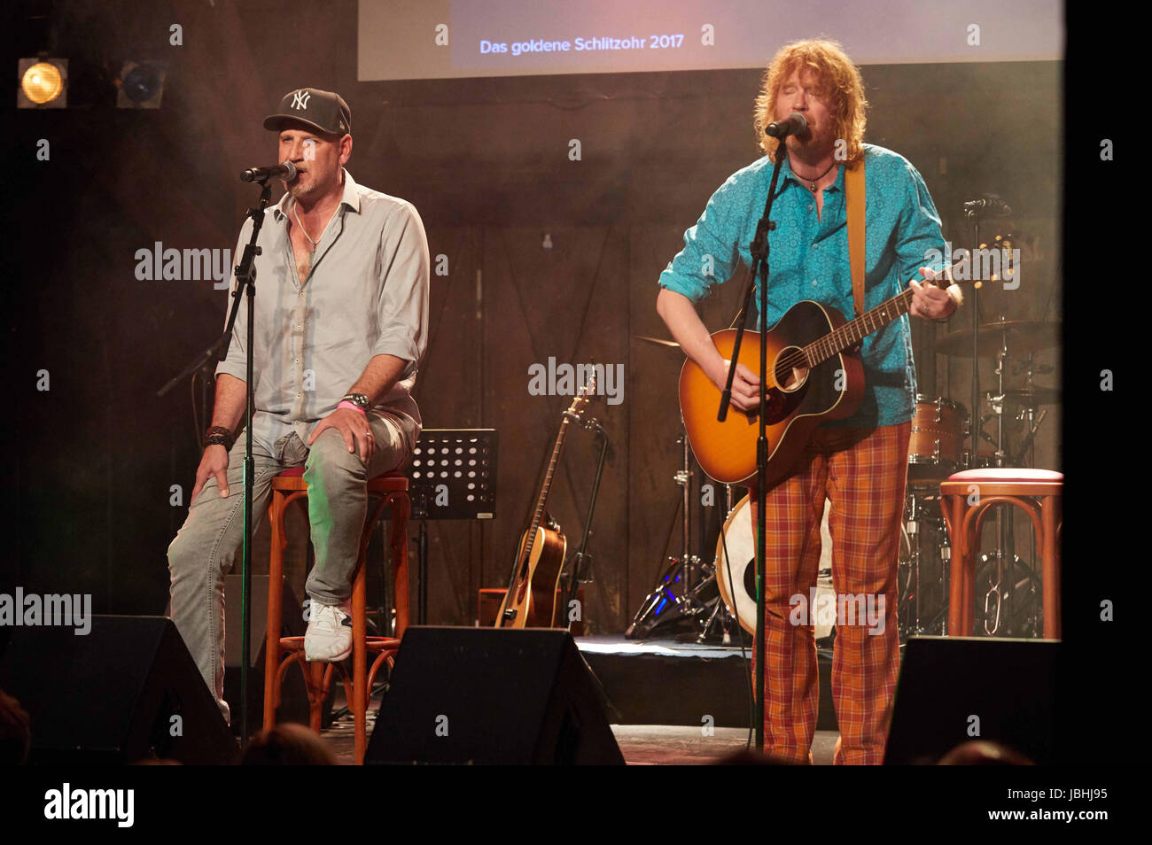 Hamburg, Germany. 10th June, 2017. The German band "Fury in the ...