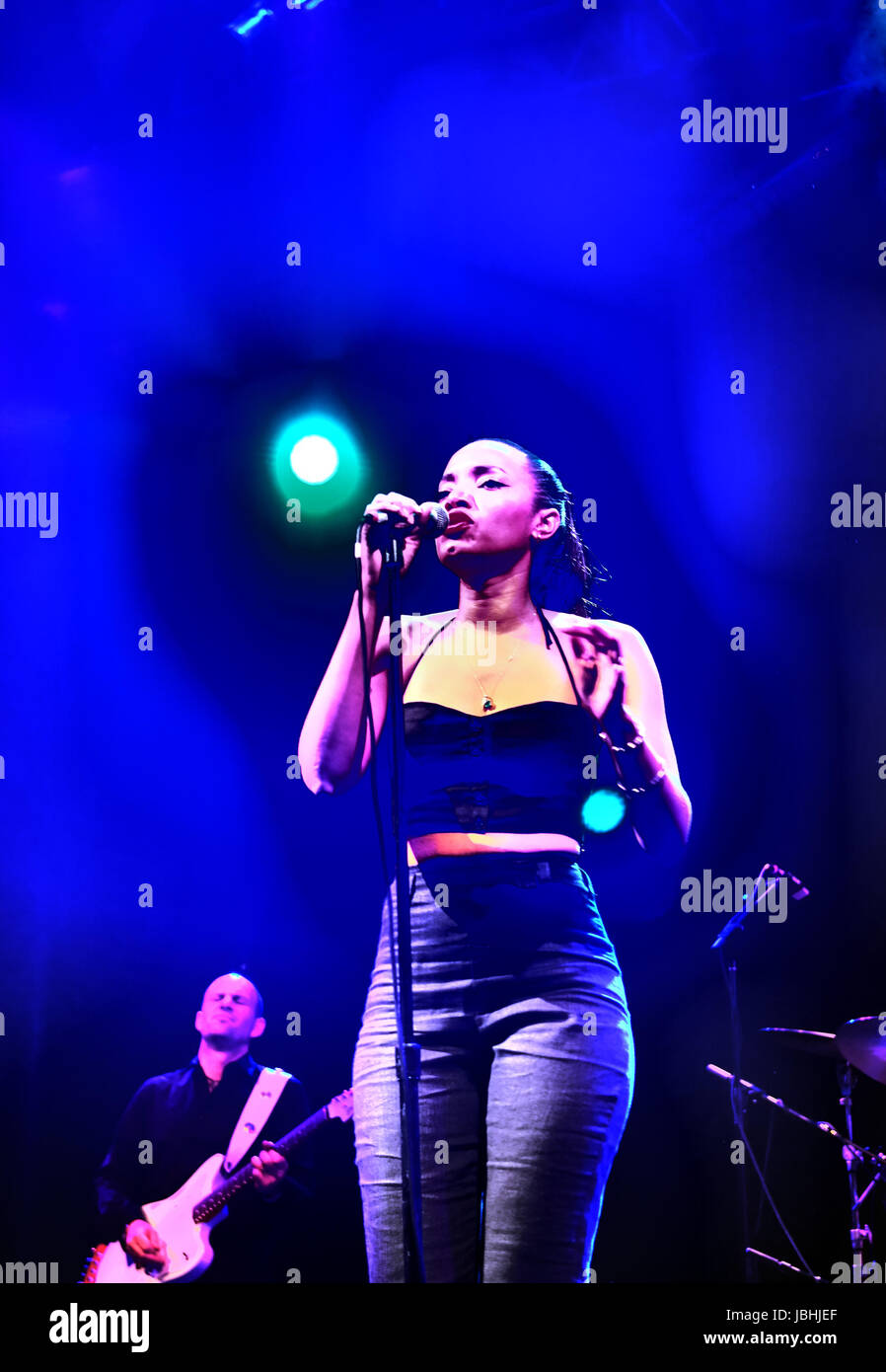 New York, New York- June 10: Recording Artist Alice Smith performs at ...