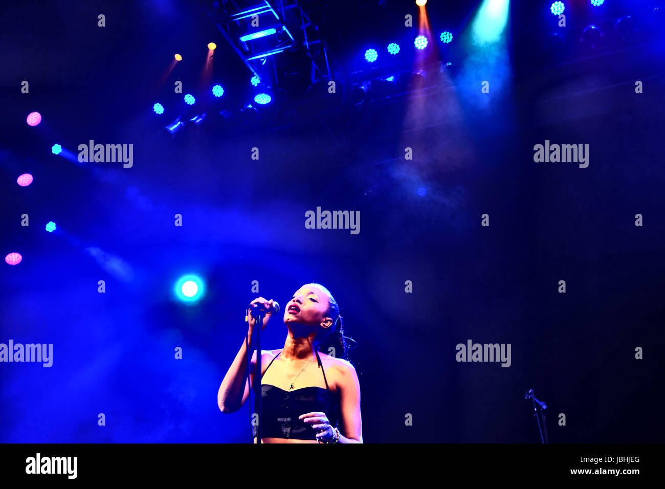 New York, New York- June 10: Recording Artist Alice Smith performs at ...