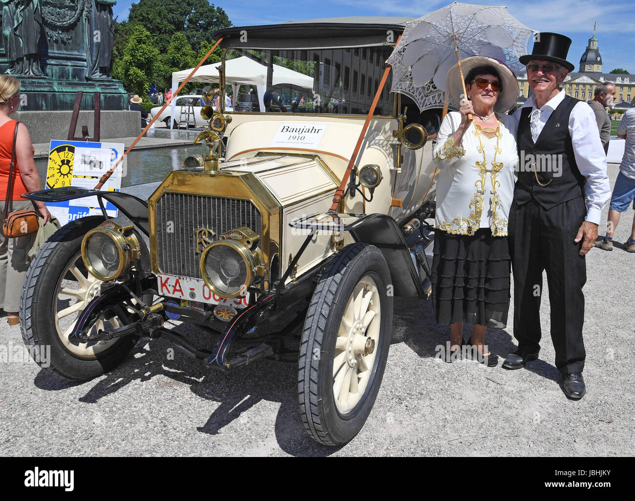 Karlsruhe, Germany. 11th June, 2017. Armin and Elisabeth Wittemann ...