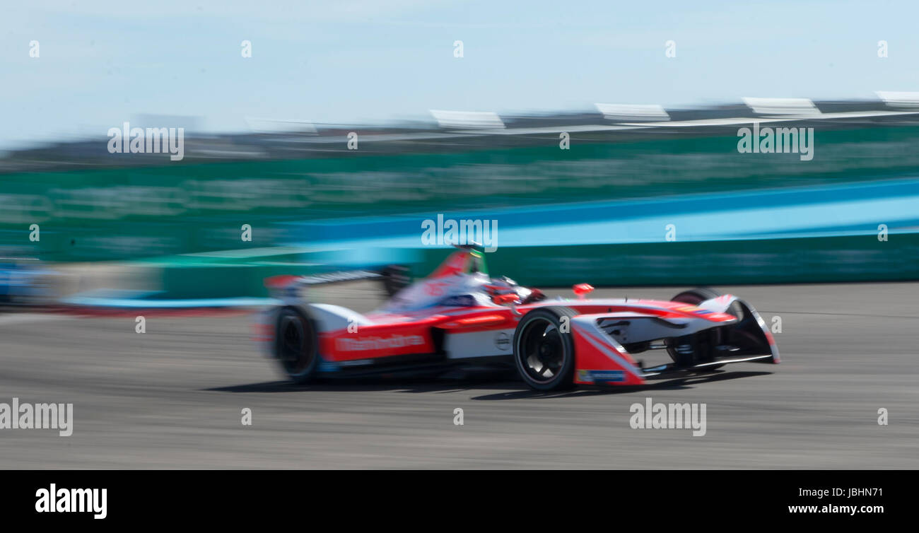 Berlin, Germany. 11th June, 2017. A racing car in action at the Berlin ...