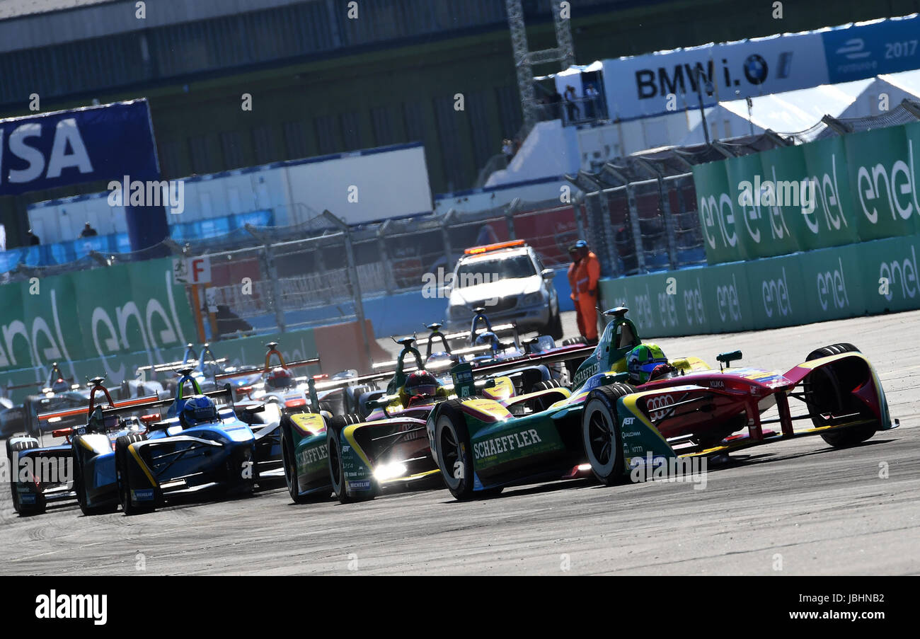 Berlin, Germany. 11th June, 2017. Racing cars in action at the Berlin ...