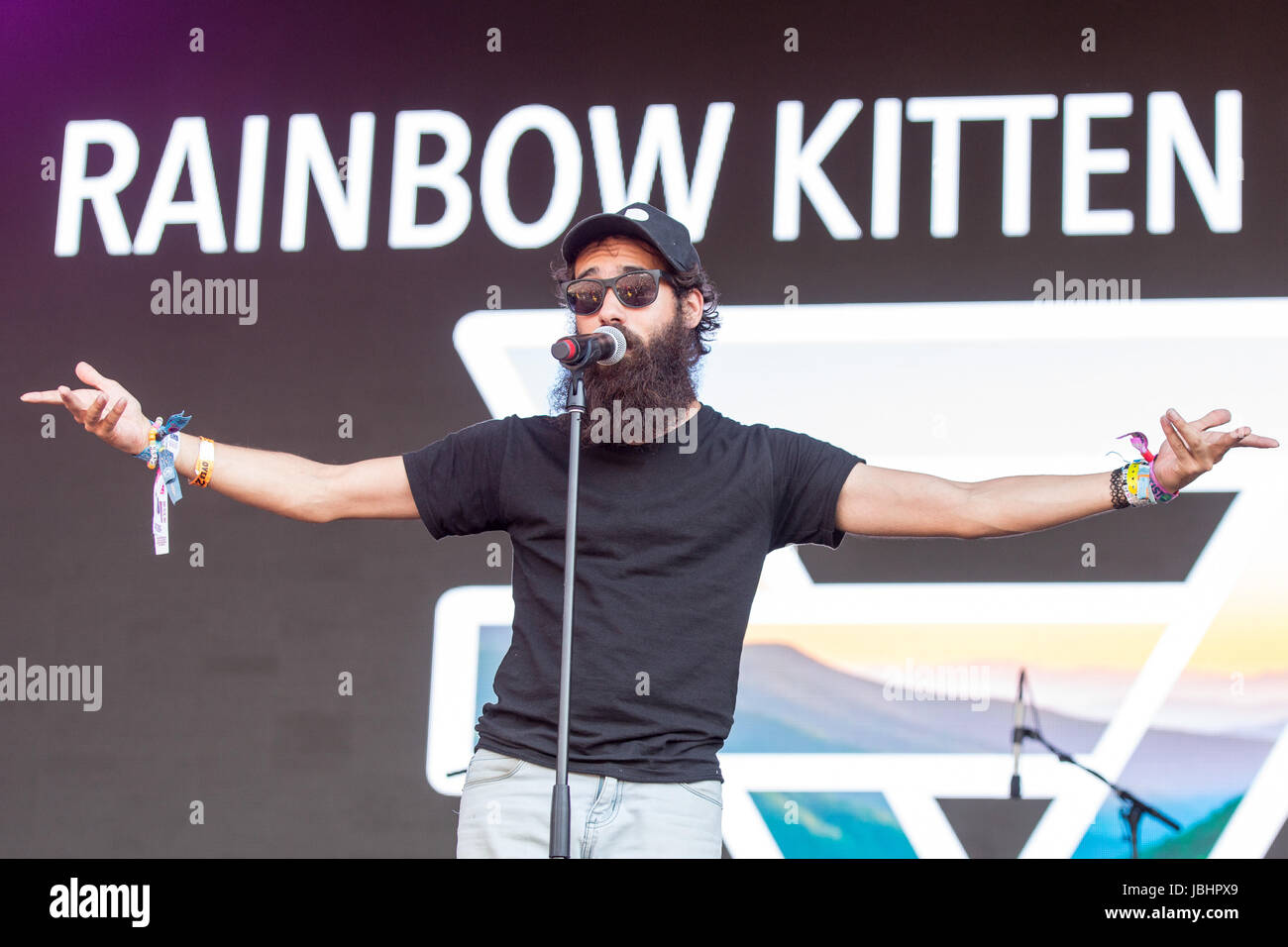 Manchester, Tennessee, USA. 10th June, 2017. SAM MELO of Rainbow Kitten ...
