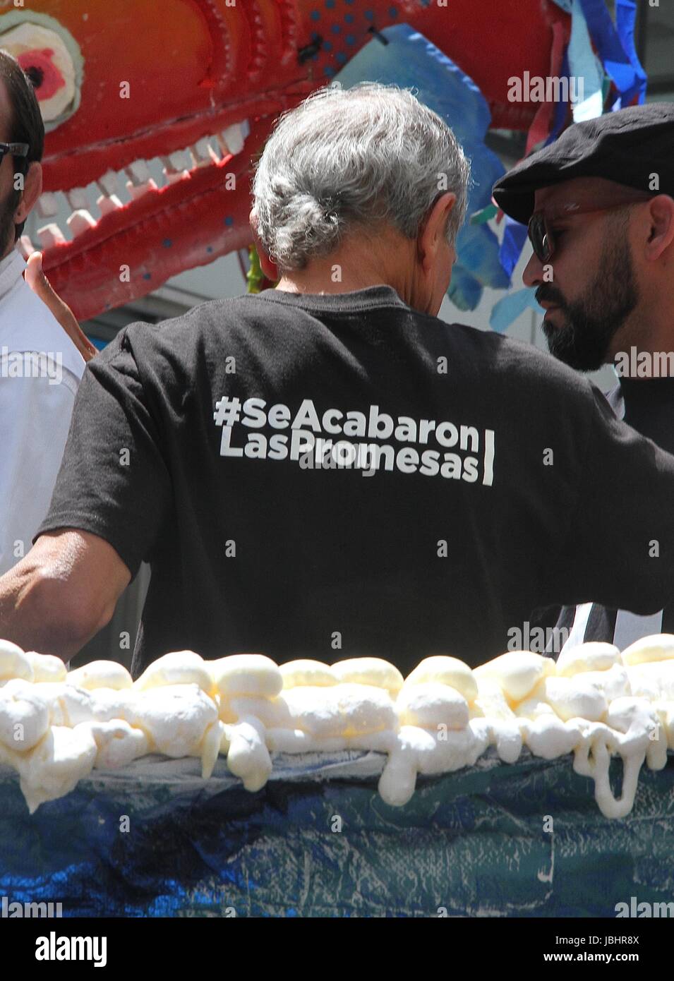 New York, NY, USA. 11th June, 2017. Oscar Lopez Rivera, Puerto Rican ...