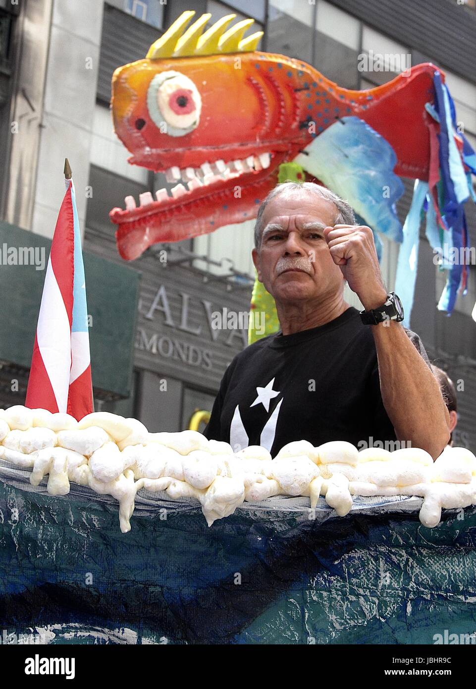 New York, NY, USA. 11th June, 2017. Oscar Lopez Rivera, Puerto Rican ...