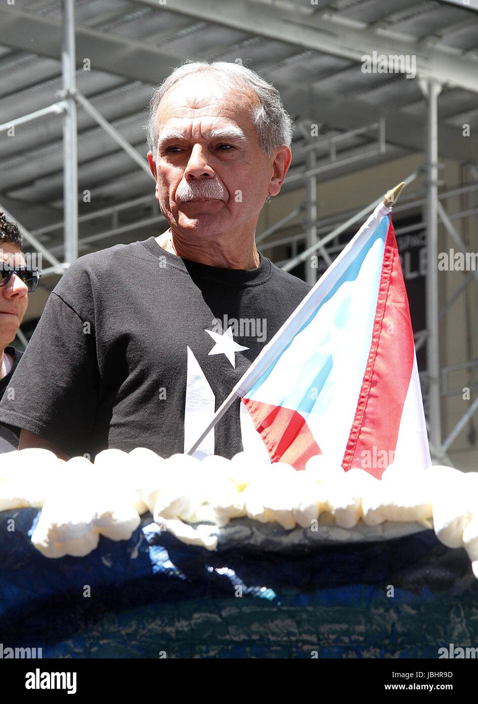 New York, NY, USA. 11th June, 2017. Oscar Lopez Rivera, Puerto Rican ...