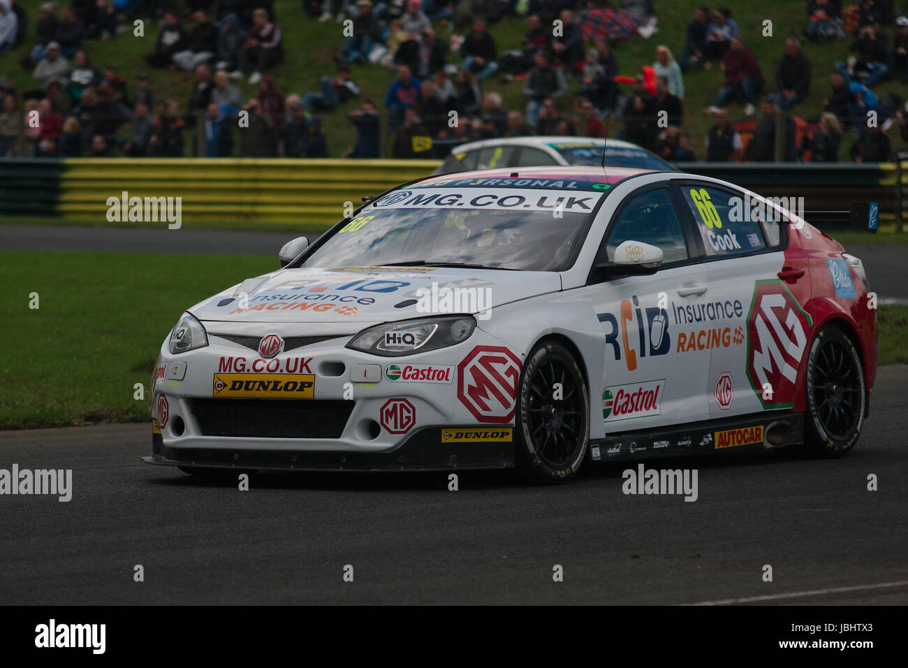 Croft Circuit, England, 11th June 2017. Josh Cook driving in race 14 of ...