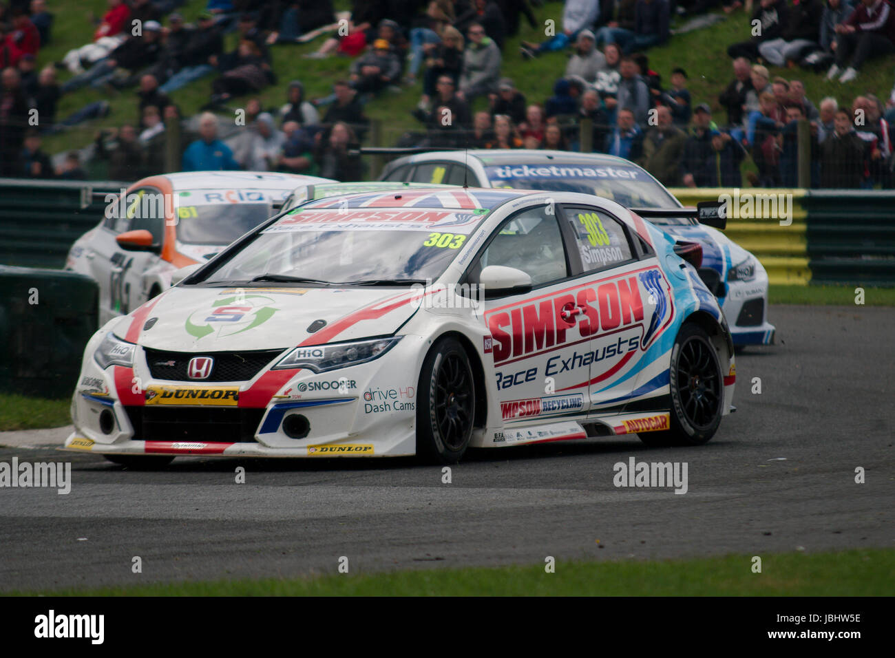 Croft Circuit, England, 11th June 2017. Matt Simpson, who finished ...