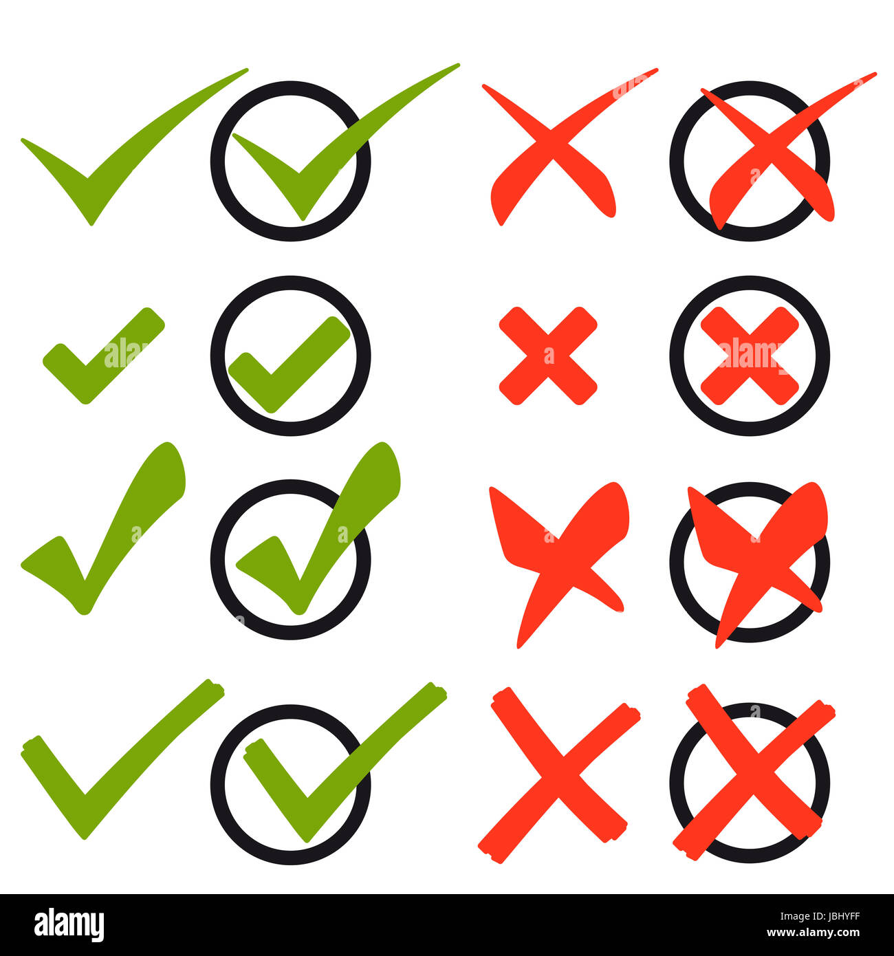 collection - cross + hook Stock Photo - Alamy