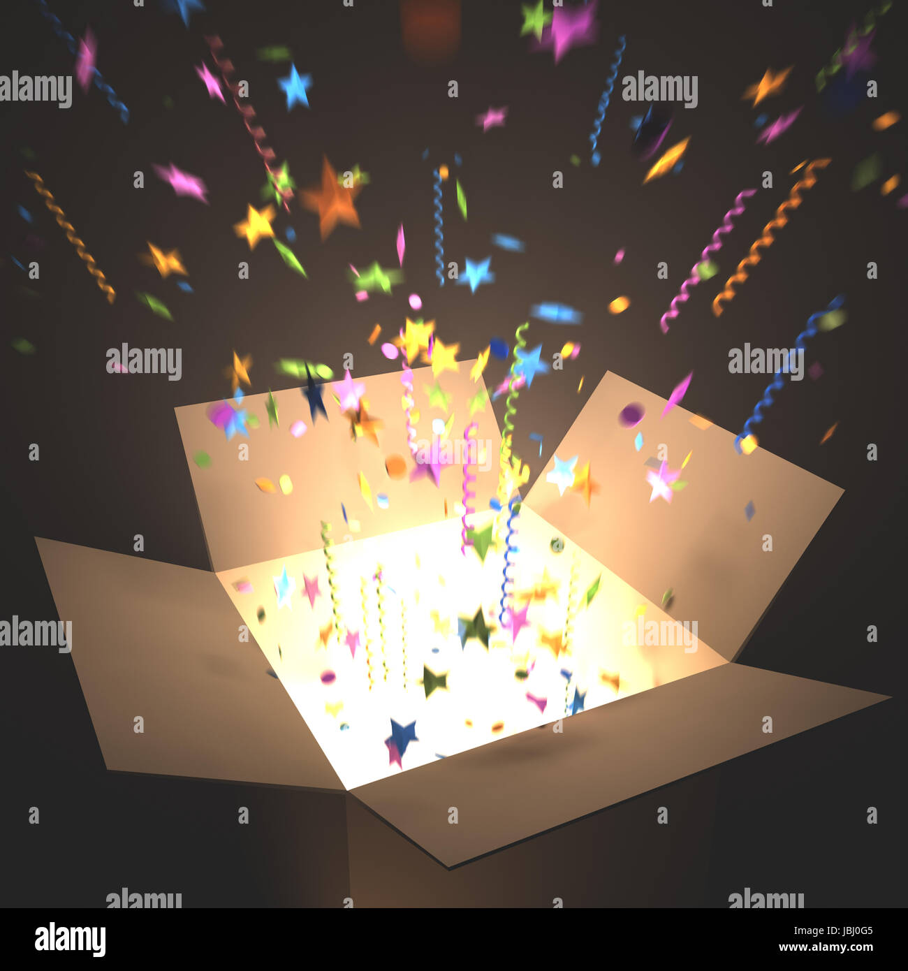 Light coming out of box hi-res stock photography and images - Alamy