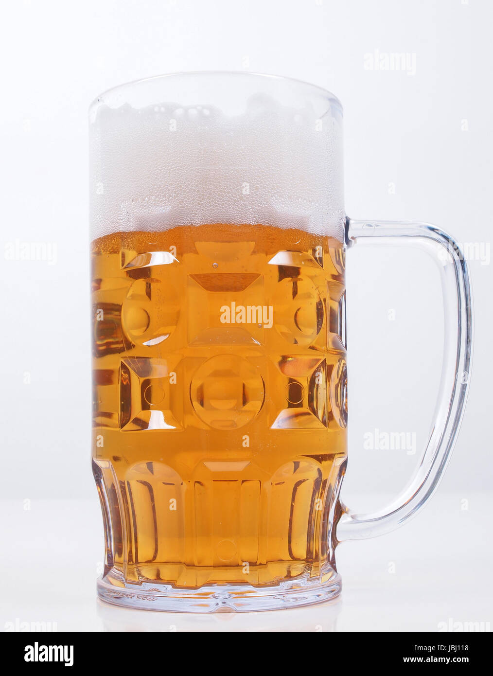 A large glass of German lager beer Stock Photo - Alamy