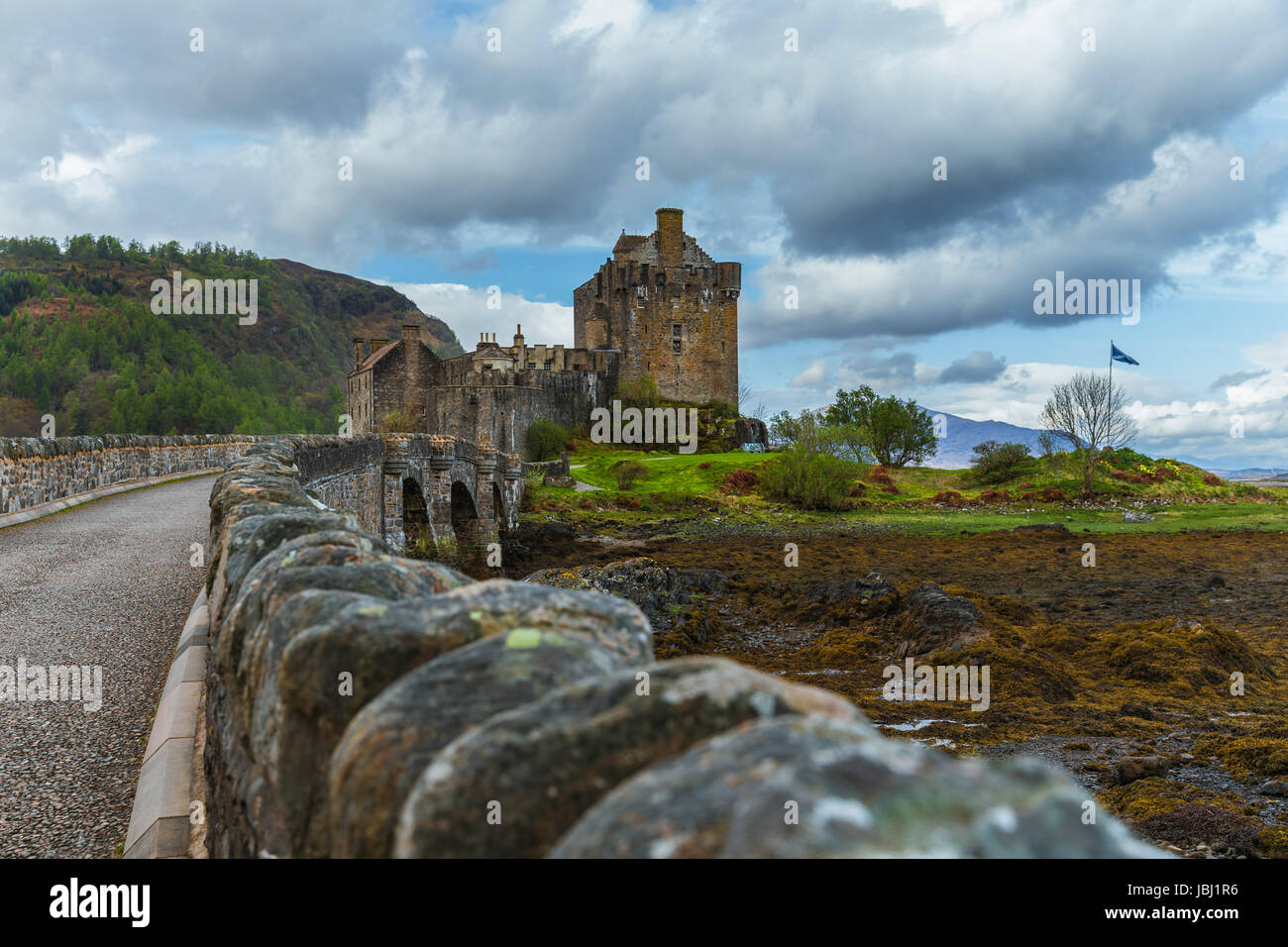 elian donan castle Stock Photo - Alamy