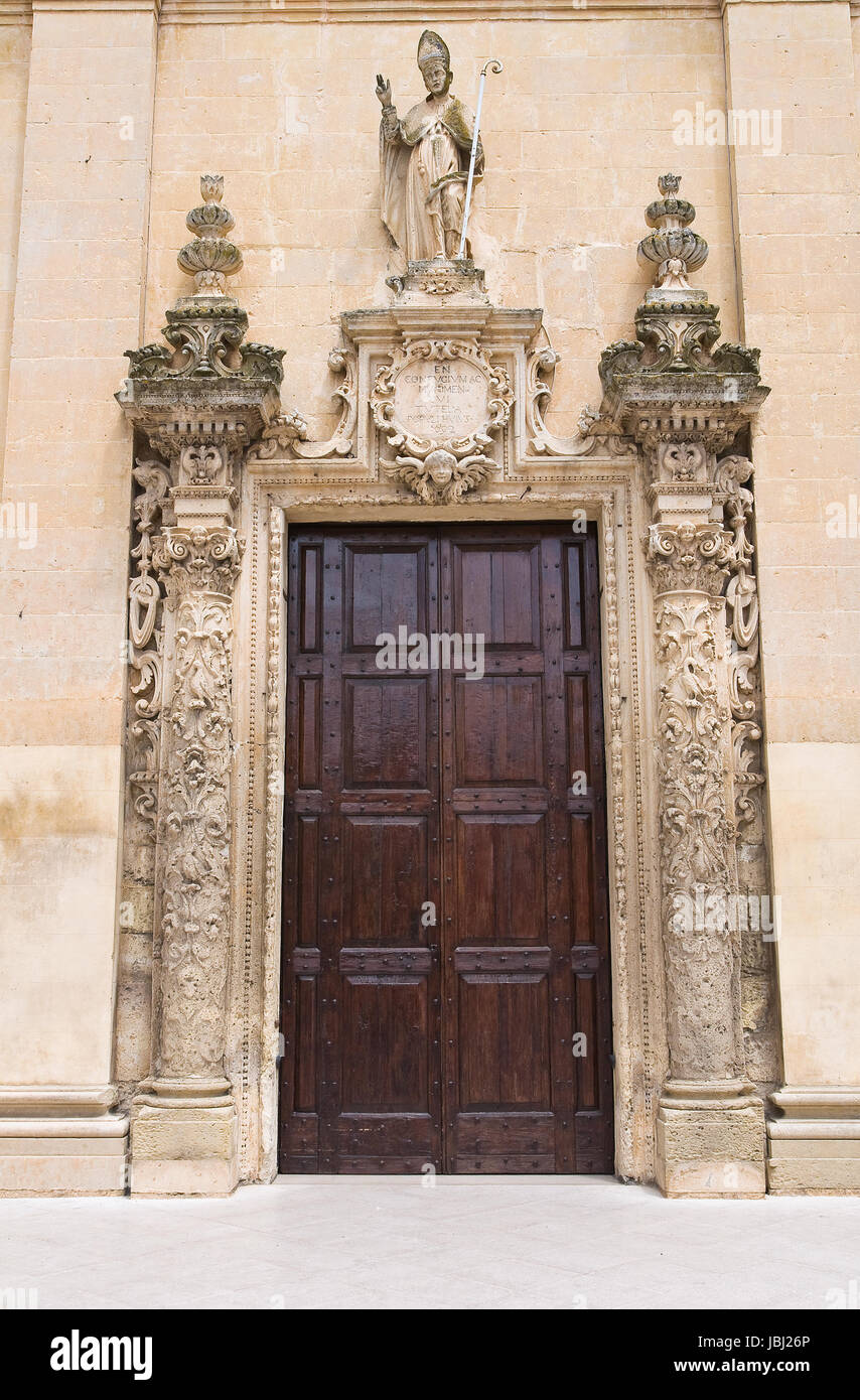 Mother Church. Calimera. Puglia. Italy Stock Photo - Alamy