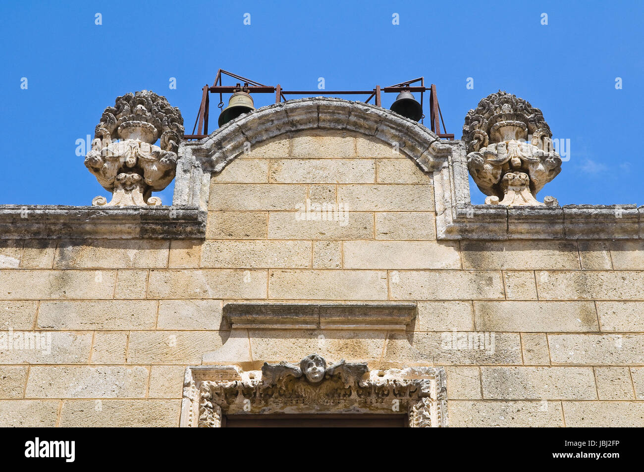 Church of St. Antonio. Calimera. Puglia. Italy Stock Photo - Alamy