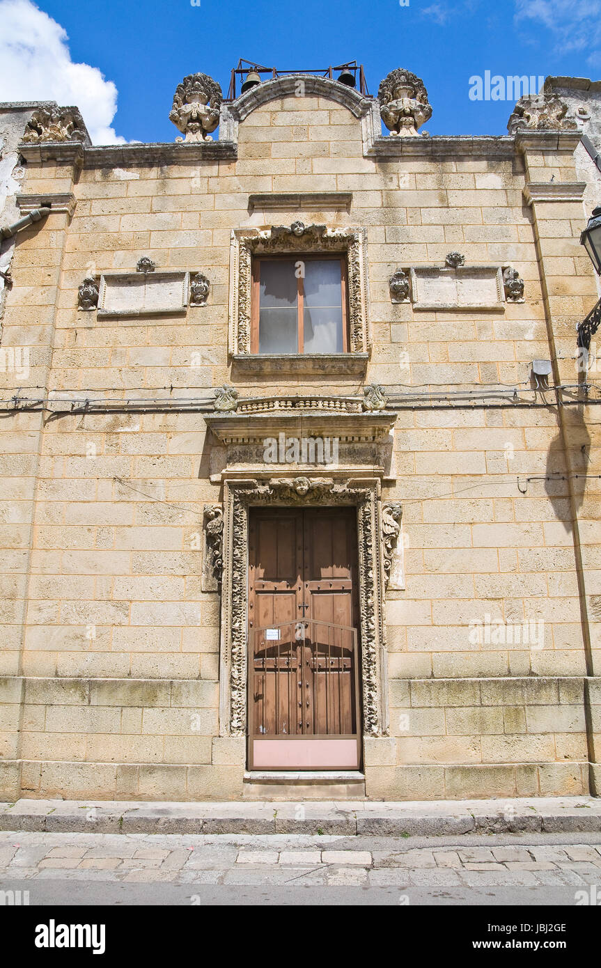 Church of St. Antonio. Calimera. Puglia. Italy Stock Photo - Alamy