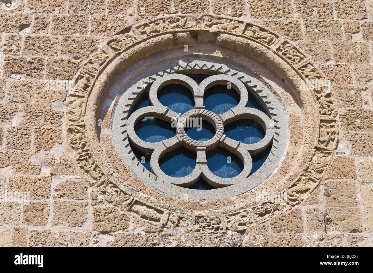 Church of St. Francesco. Capranica. Lazio. Italy Stock Photo - Alamy