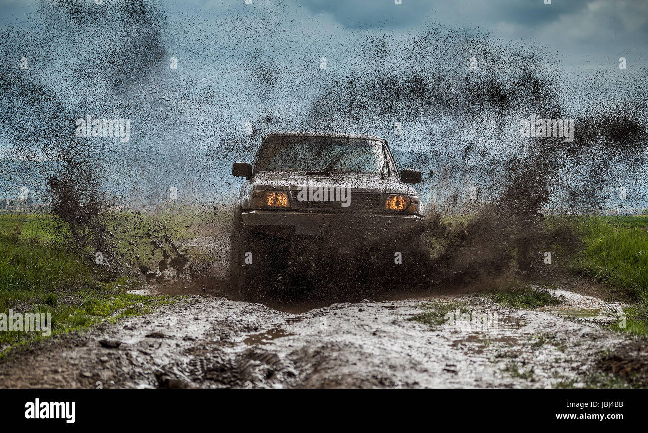 Mud splashed hi-res stock photography and images - Alamy