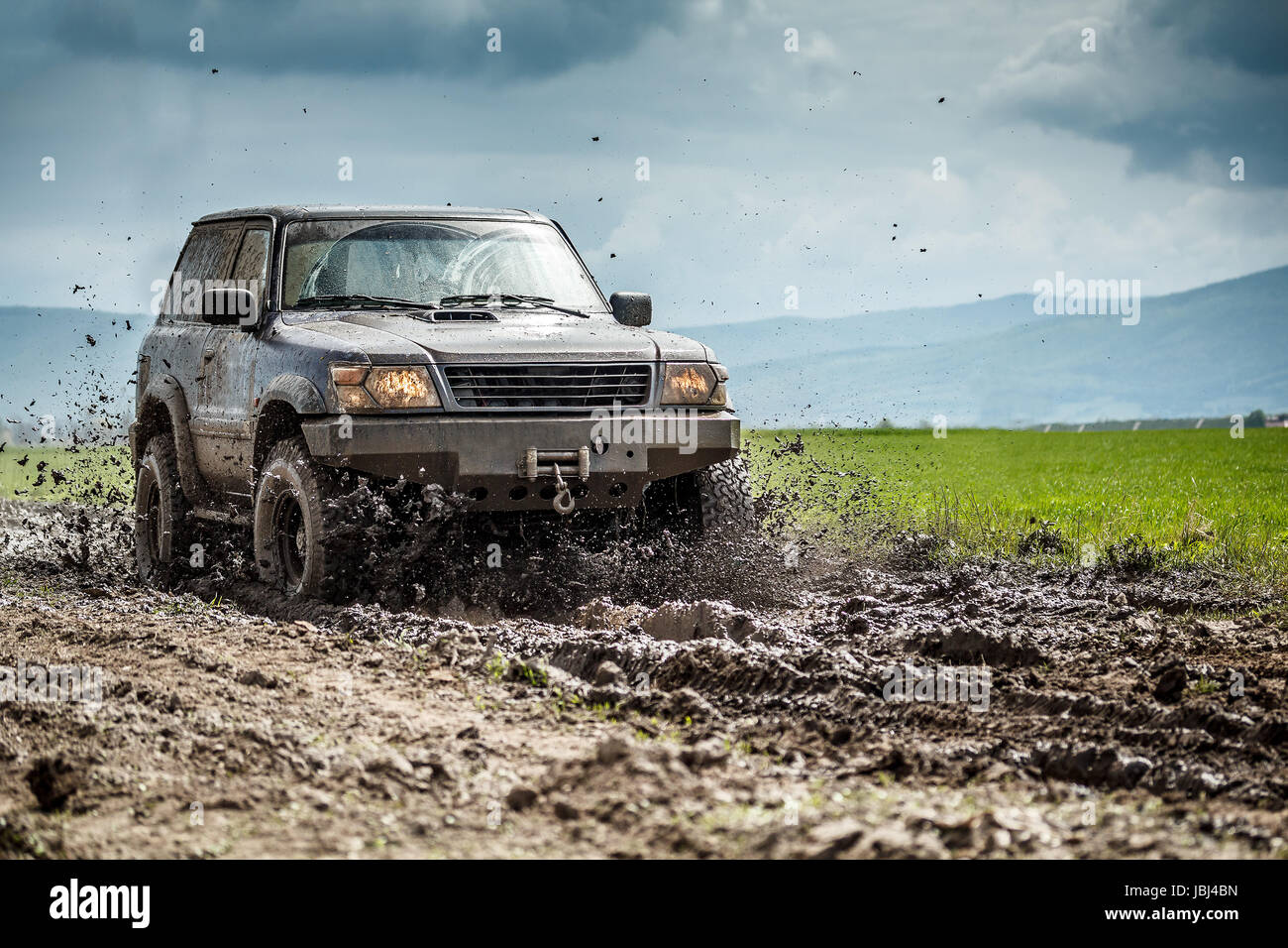Mud splashed hi-res stock photography and images - Alamy