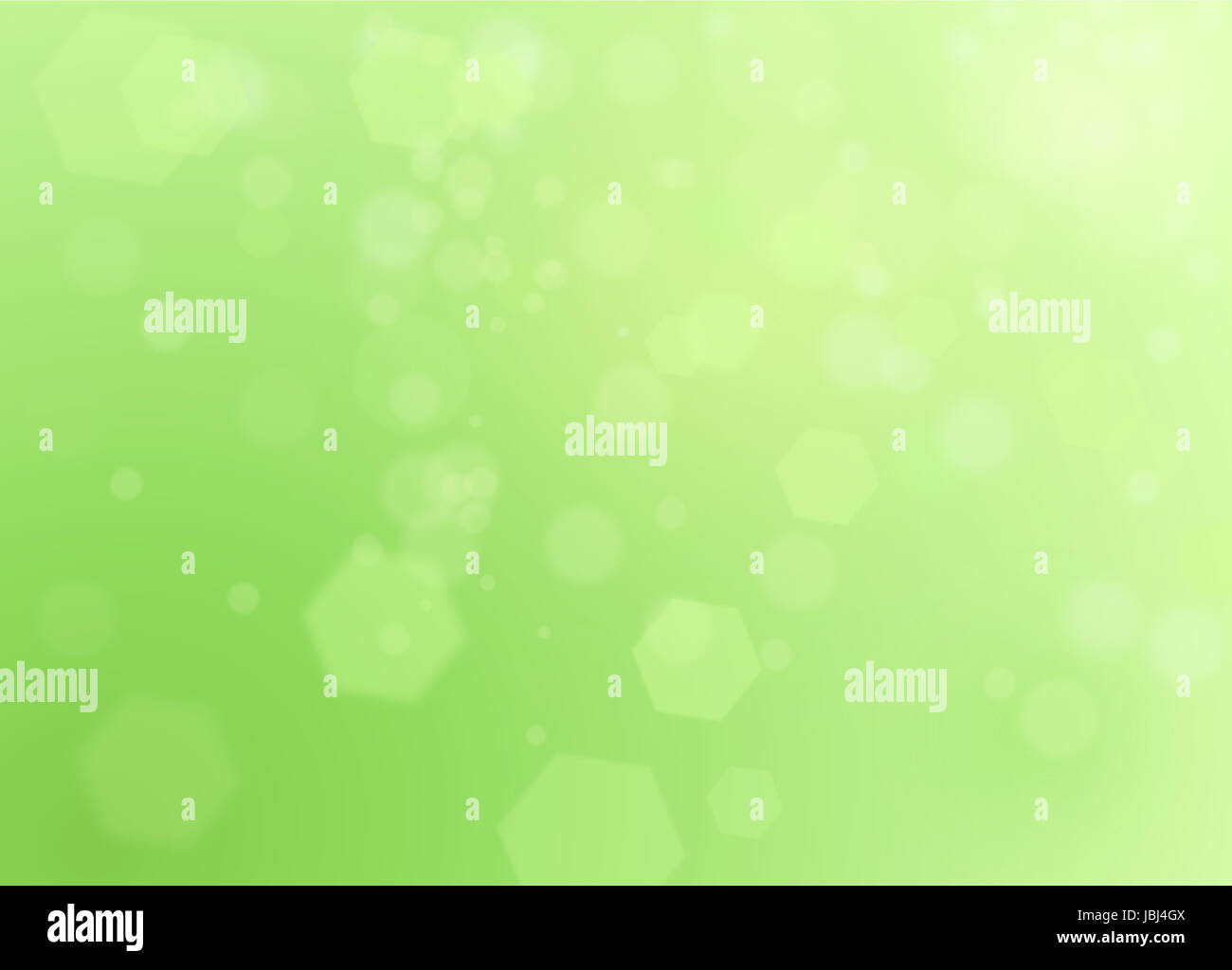 Green spring natural background with ray of lights Stock Photo - Alamy