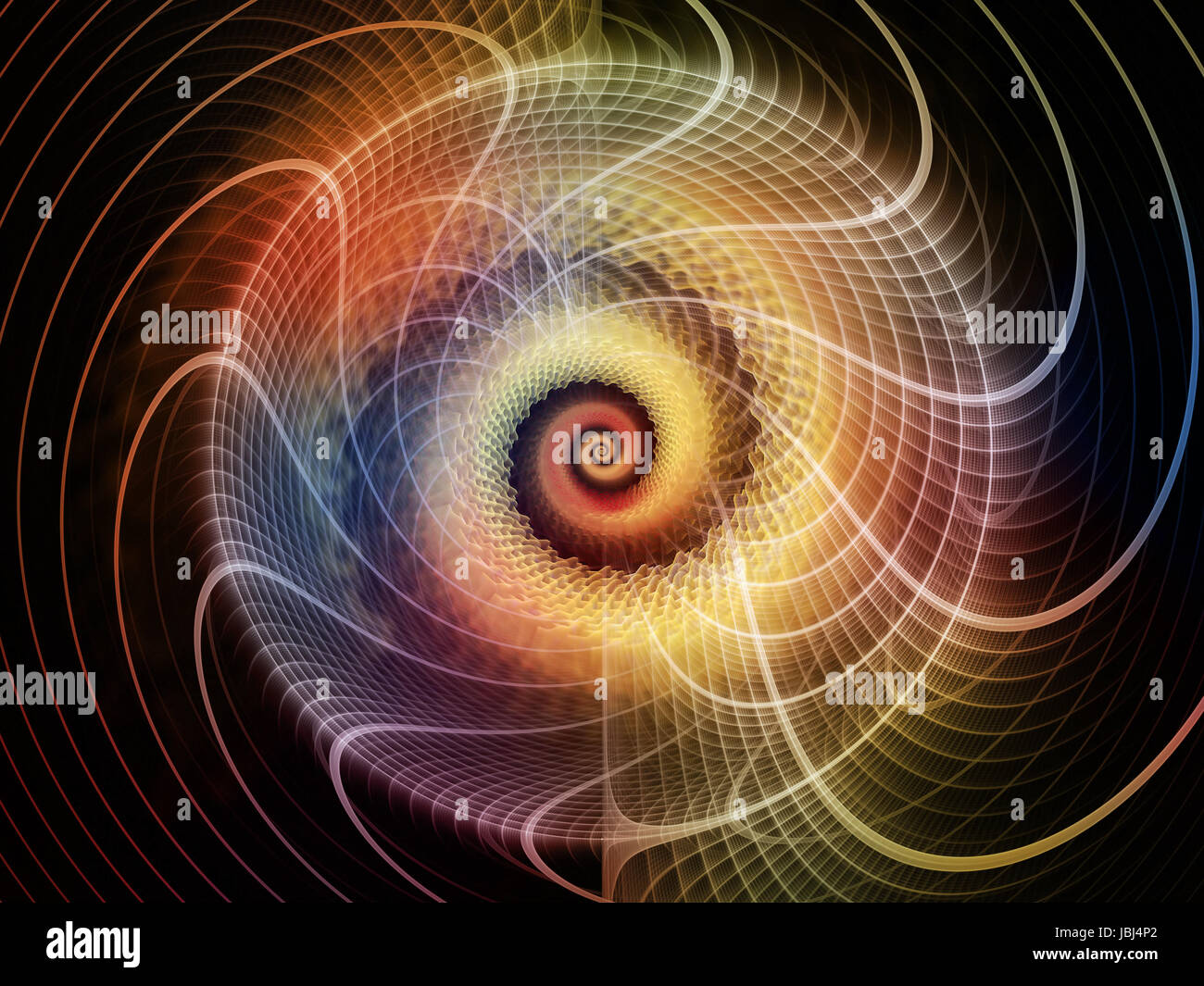 Geometry of Space series. Visually attractive backdrop made of ...