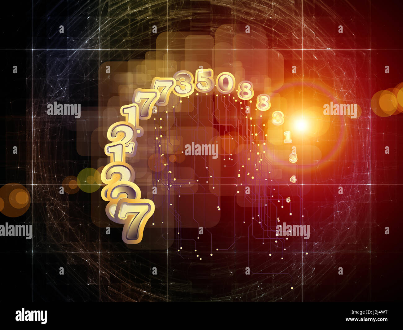 Strange Geometry series. Backdrop of line drawing, math and geometry ...