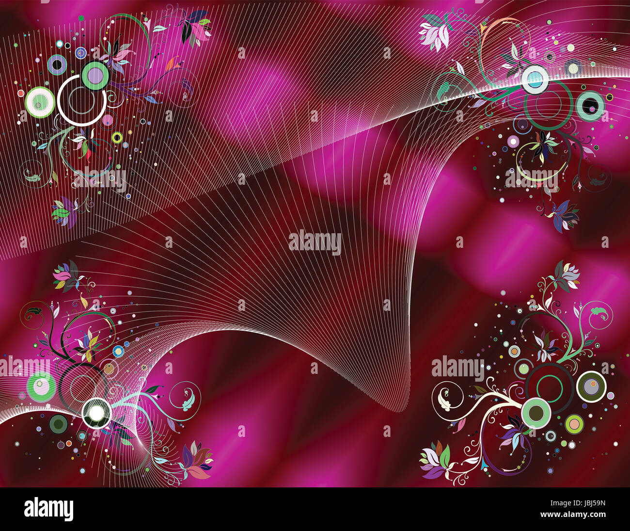 Floreal wallpaper hi-res stock photography and images - Alamy