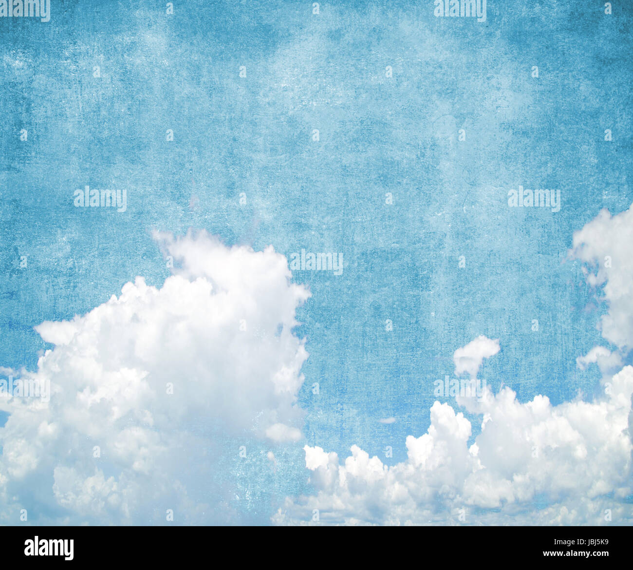 Grunge blue sky background with space for text Stock Photo - Alamy