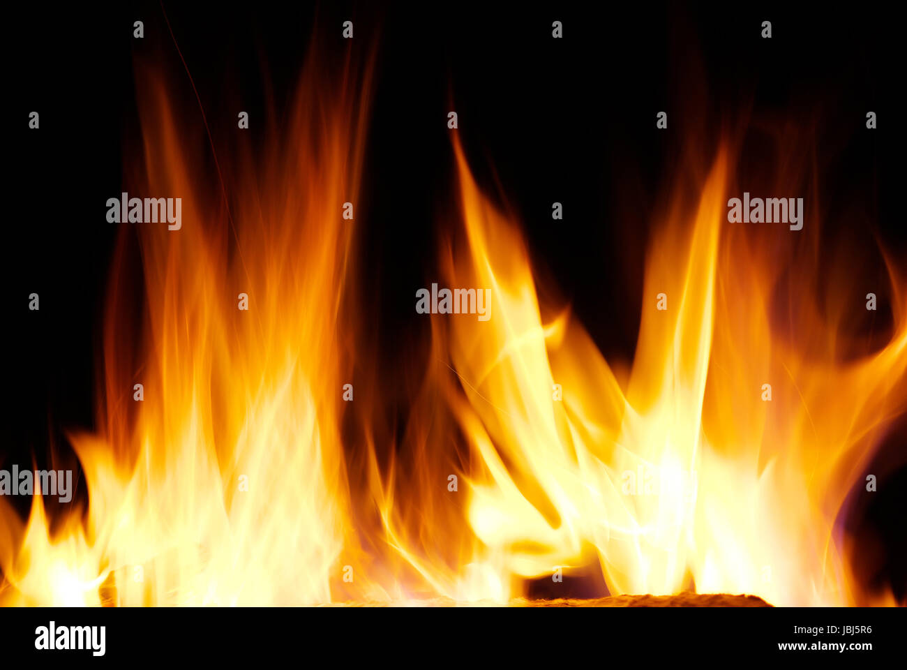 A nice fire in a fire place Stock Photo - Alamy