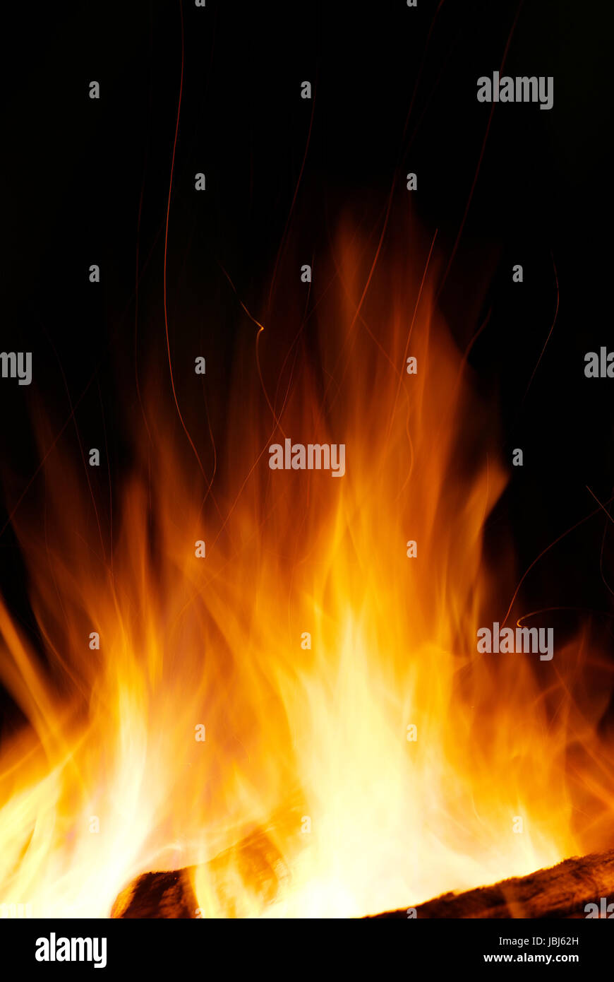 A nice fire in a fire place Stock Photo - Alamy