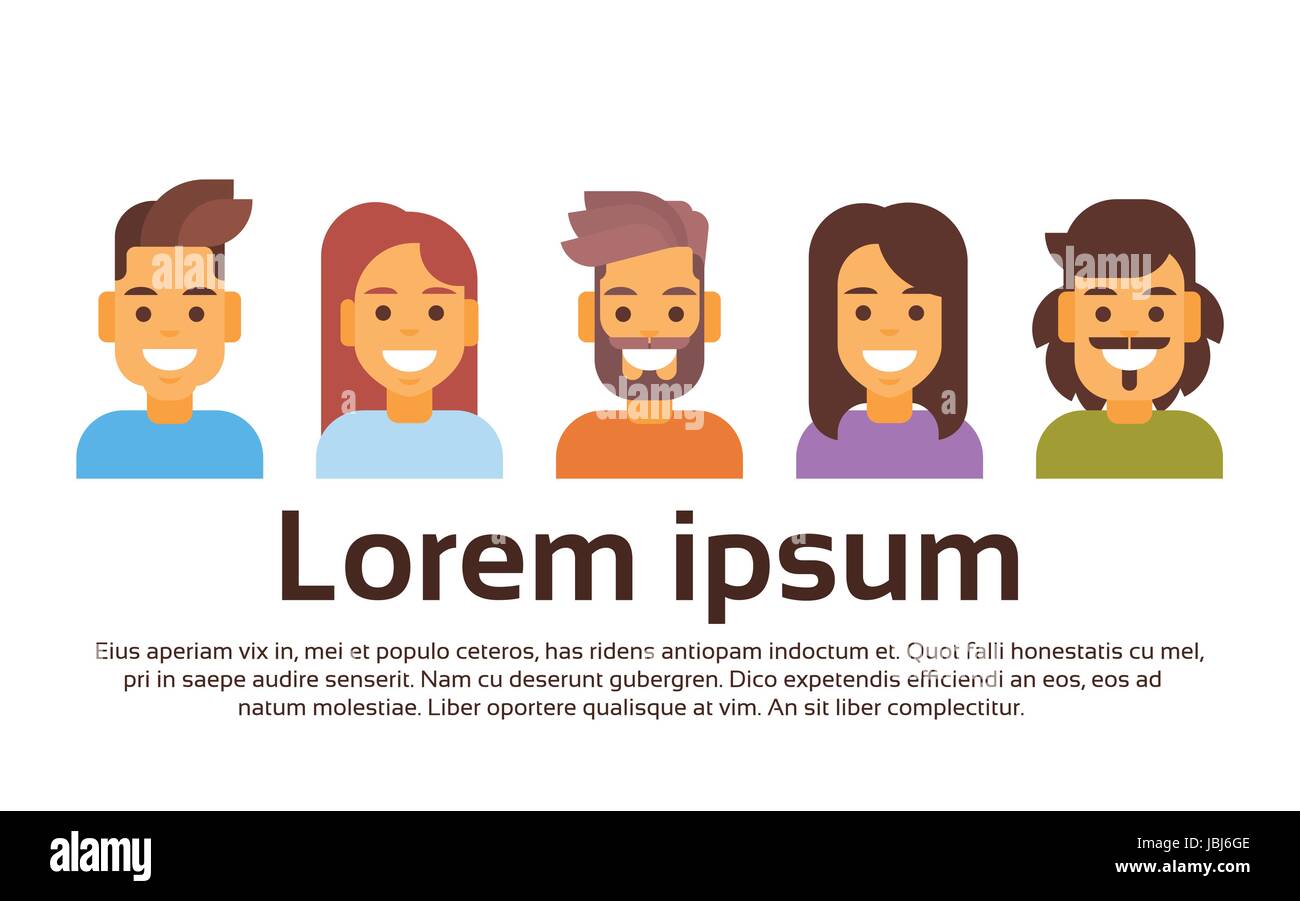 Group avatar Stock Vector Images - Alamy