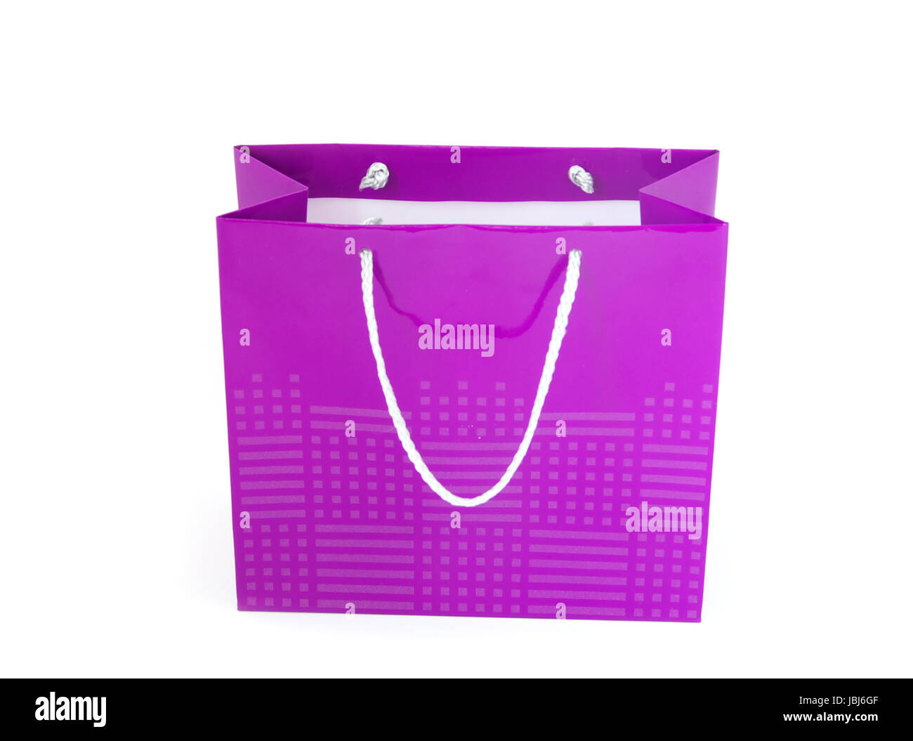 color shopping bag isolated on white background Stock Photo - Alamy