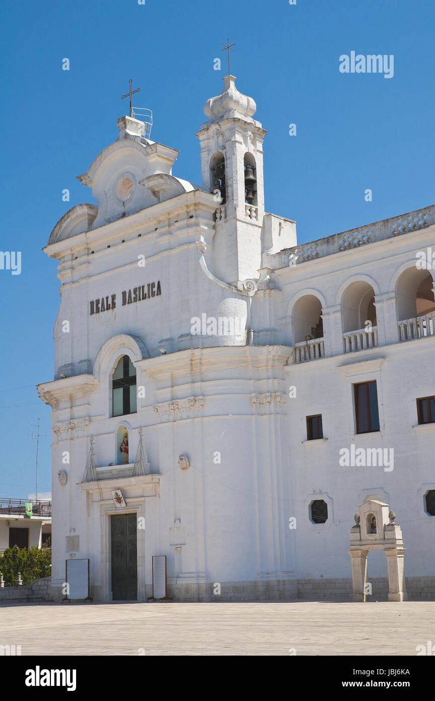 Madonna del Pozzo Sanctuary Basilica. Capurso. Puglia. Italy Stock ...