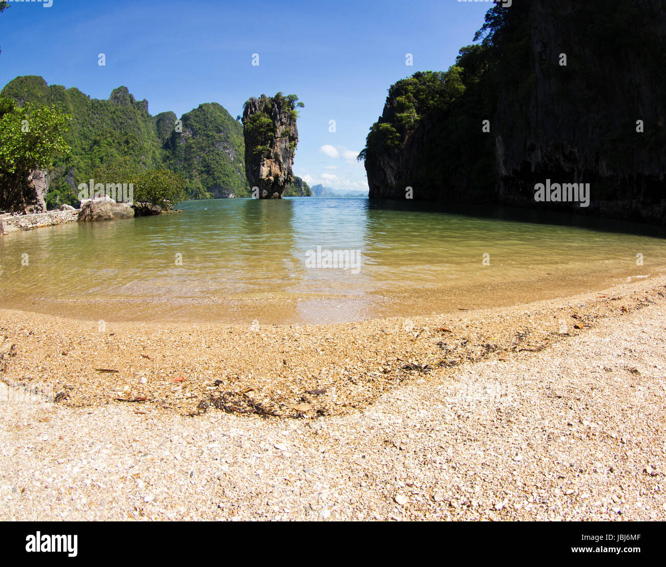 james bond island in thailand, ko tapu Stock Photo - Alamy