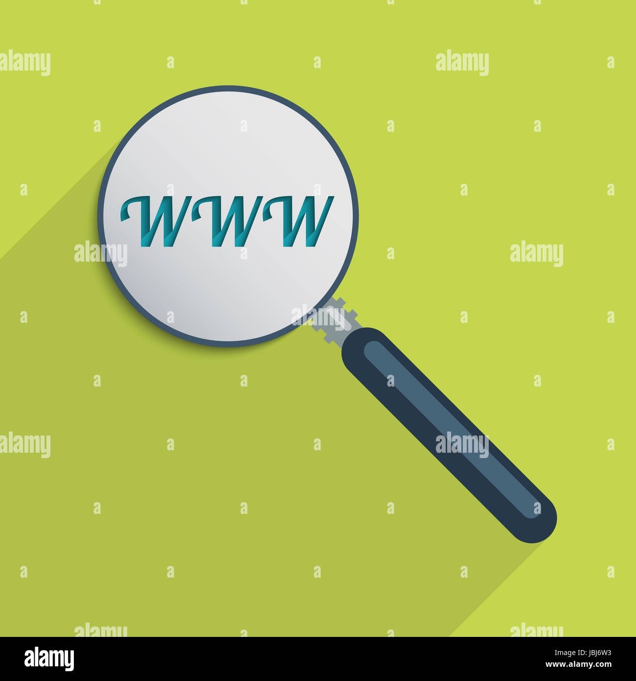 Concept for World Wide Web, e-commerce and global communication. Flat ...