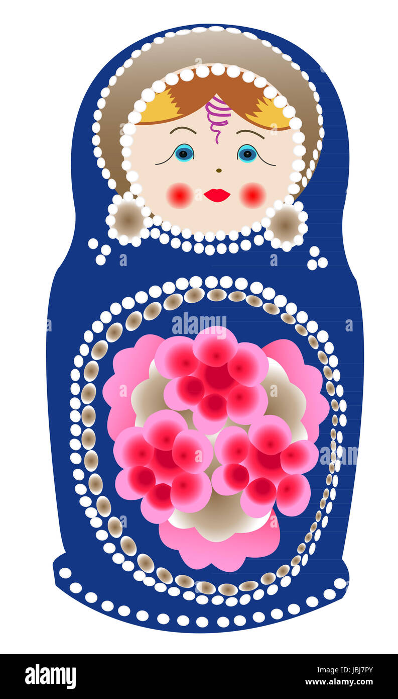 Russian female model Cut Out Stock Images & Pictures - Alamy