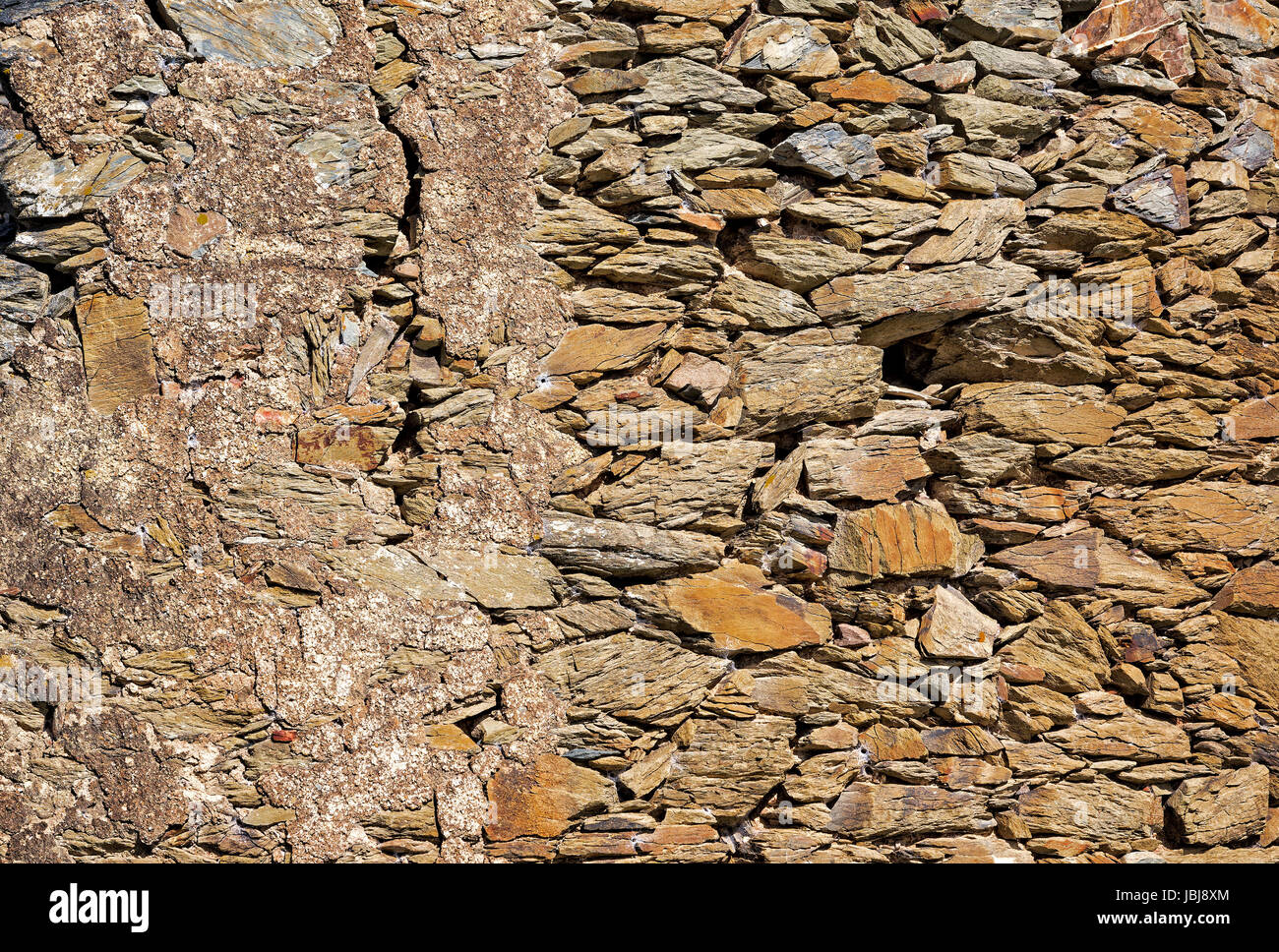 Pattern of Old Stone Wall Surface, background Stock Photo - Alamy