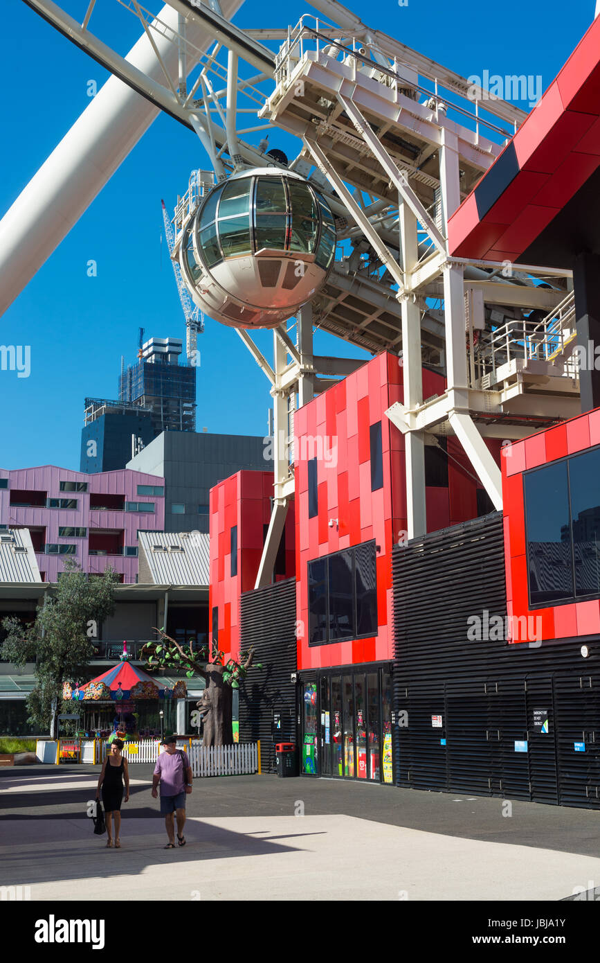 Southern Star observation wheel, Melbourne Docklands / Residential and ...