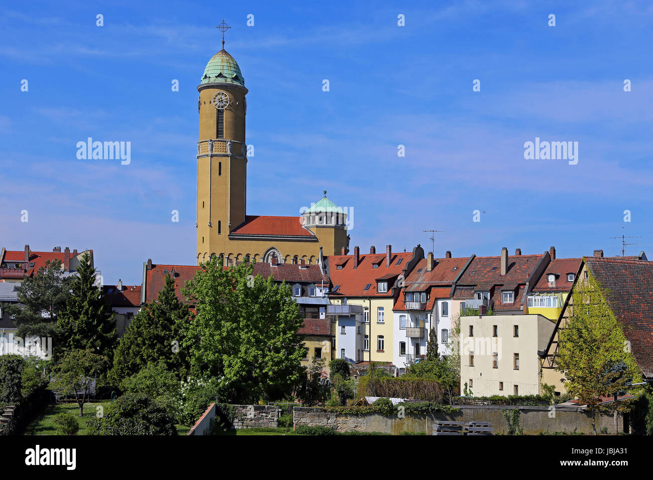 the church st otto in bamberg Stock Photo - Alamy