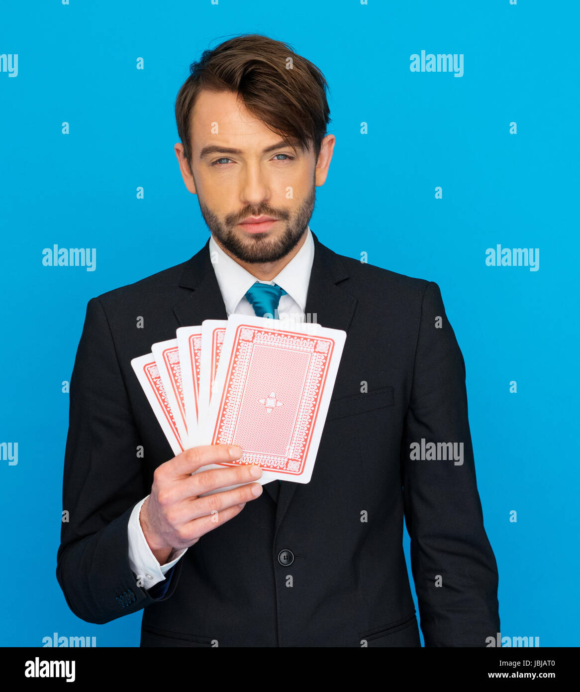 Poker player cheat hi-res stock photography and images - Alamy