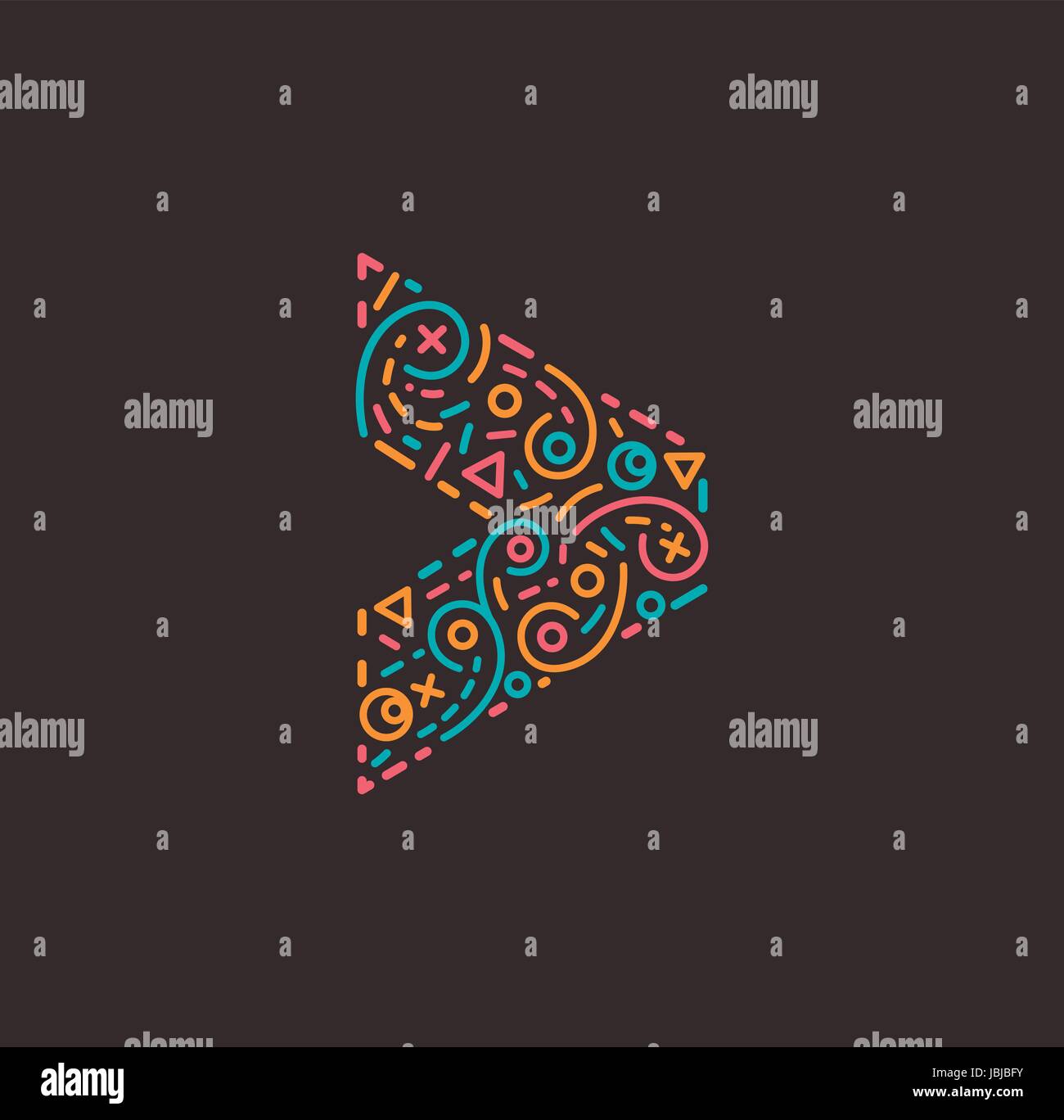 Abstract business logo hi-res stock photography and images - Alamy