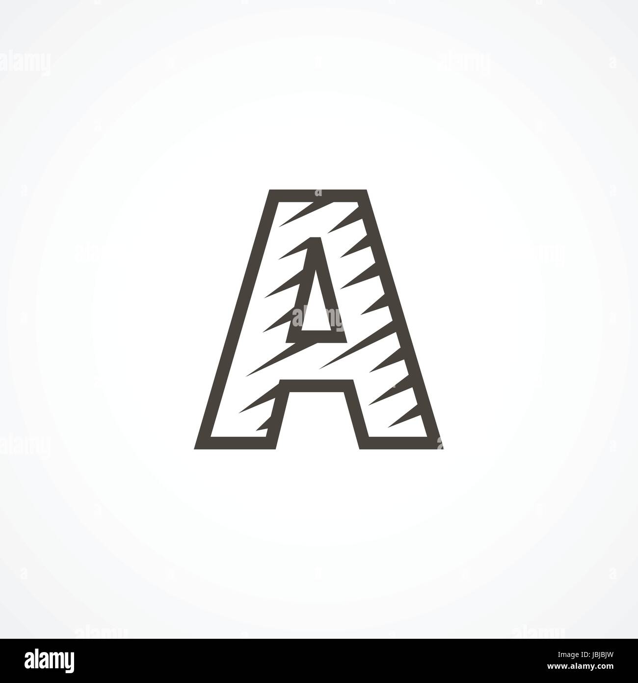 Letter A logo icon design template elements Stock Vector Image & Art ...