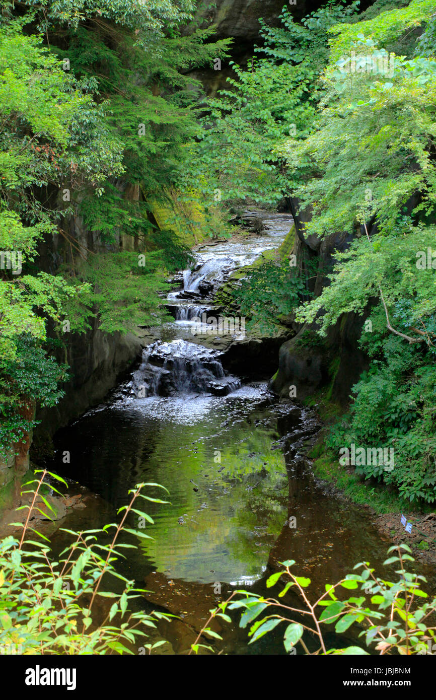 Nomizo-no-Taki Waterfalls in Kimitsu Chiba Japan Stock Photo - Alamy