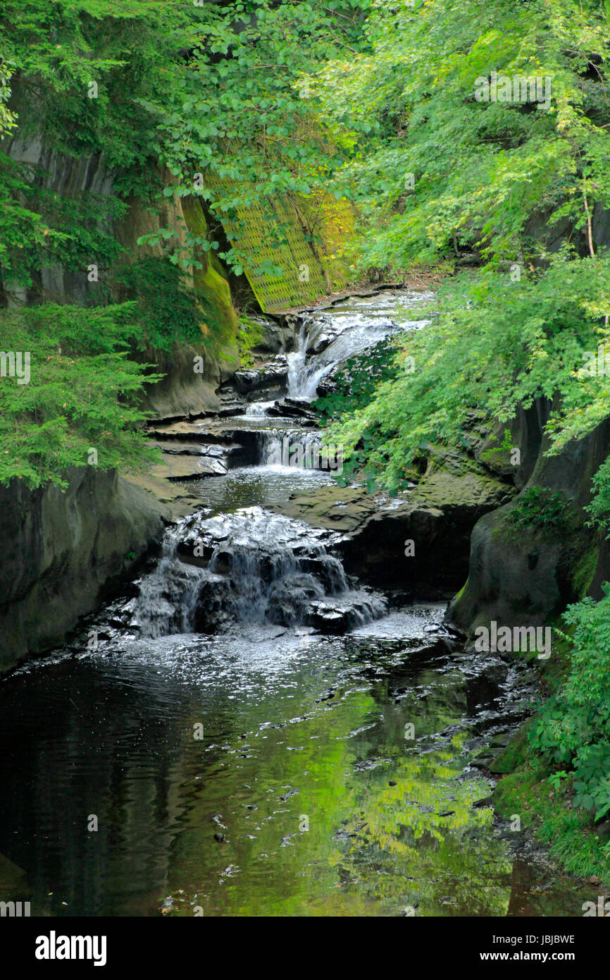 Nomizo-no-Taki Waterfalls in Kimitsu Chiba Japan Stock Photo - Alamy