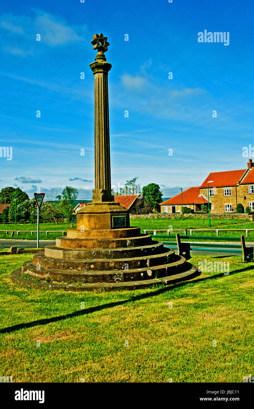 memorial stone, Egton, North Yorkshire Stock Photo - Alamy