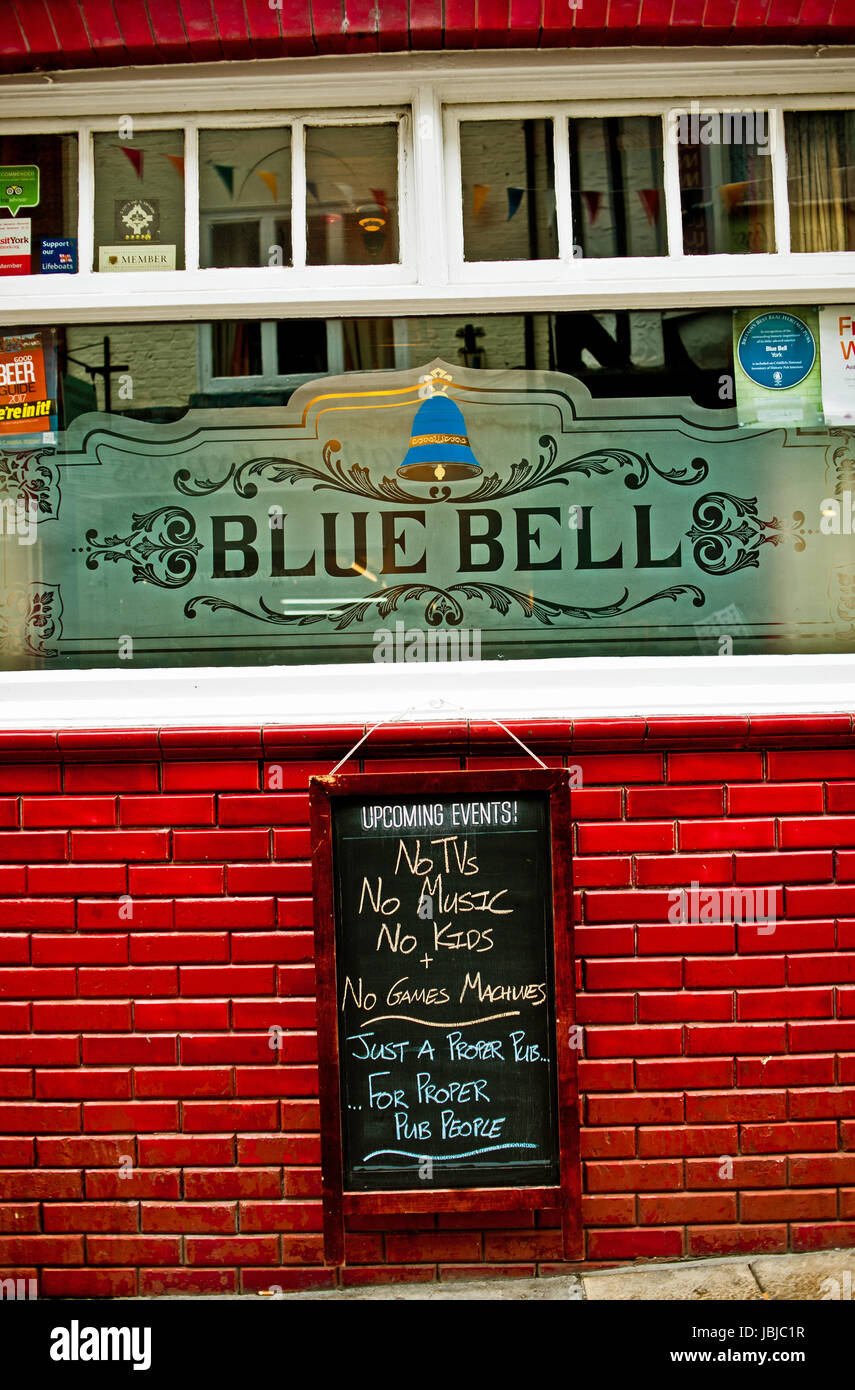 The blue bell york hi-res stock photography and images - Alamy