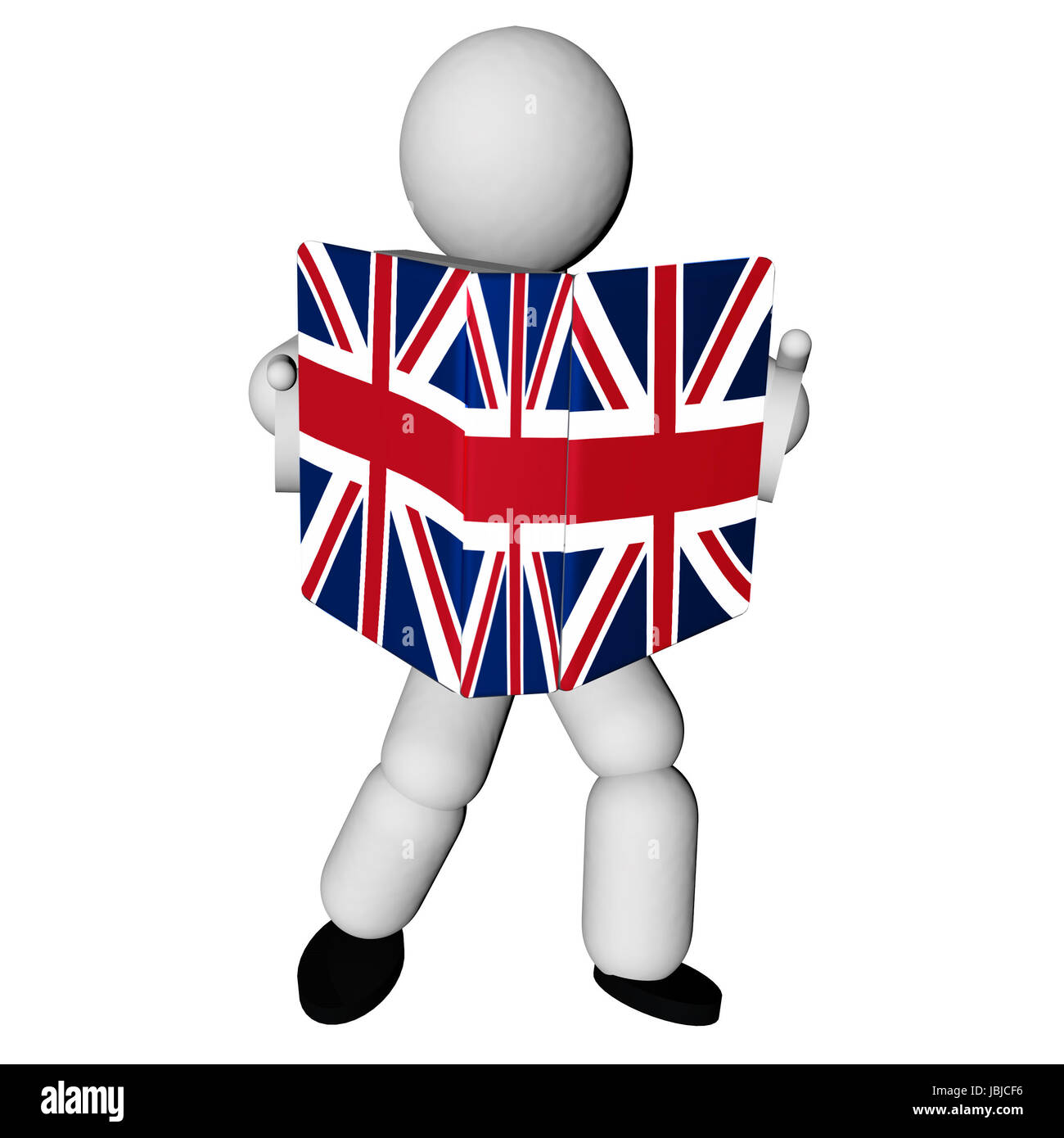 Book cover british flag Cut Out Stock Images & Pictures - Alamy